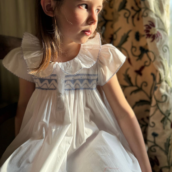 Girl's White Collection – Smock London