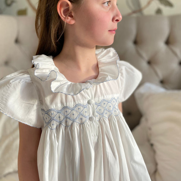 Girl's White Collection – Smock London