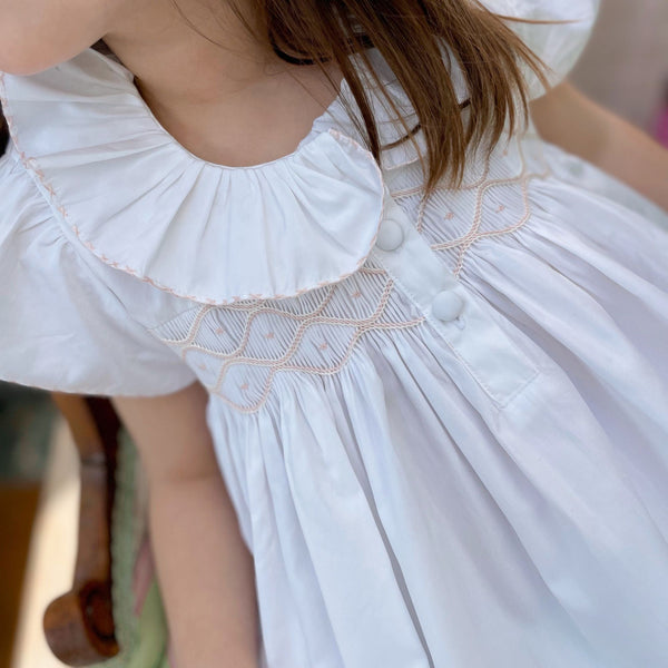Girl's White Collection – Smock London